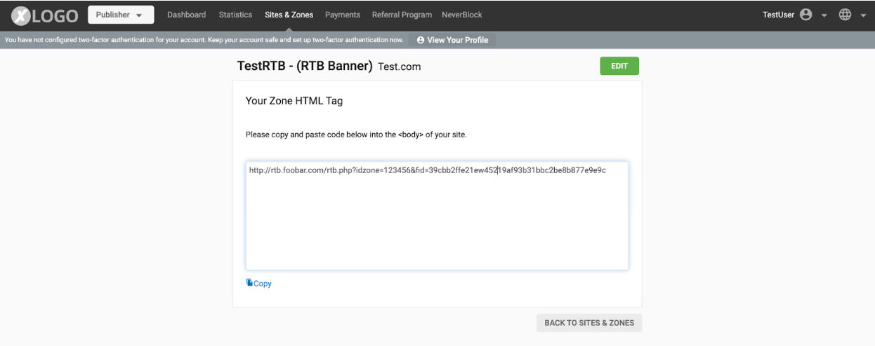 EXADS - A Powerful Customizable Ad Server